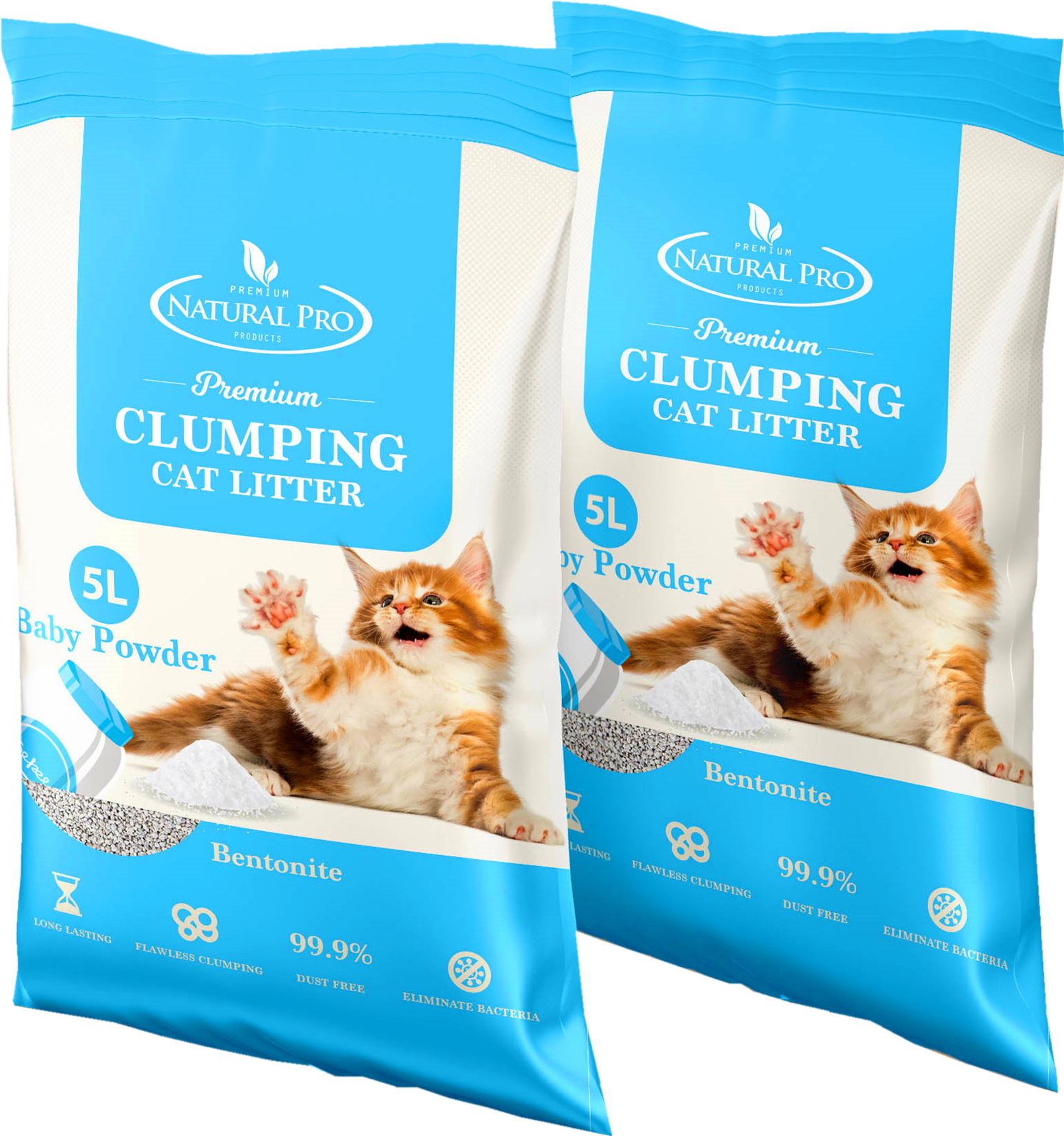 NATURAL PRO CAT LITTER SAND 5L - BABY POWDER - AS Teng Teng Trading Sdn ...