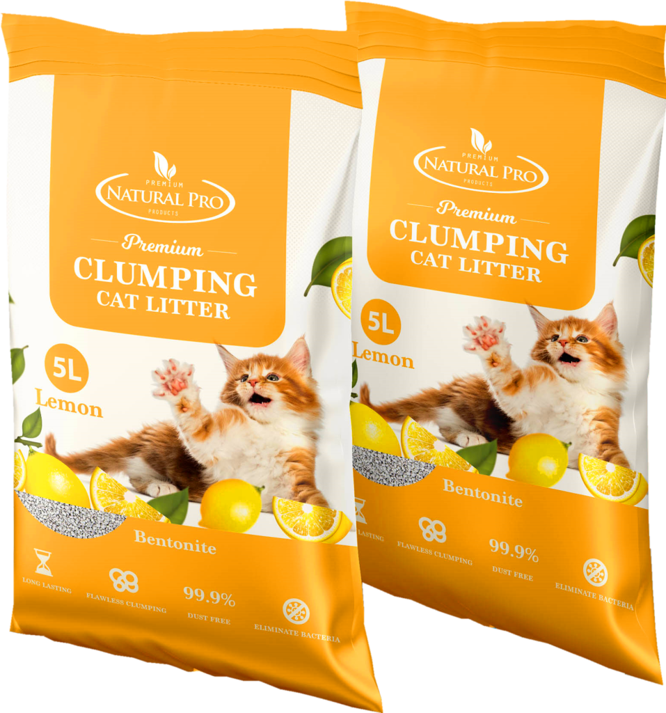 NATURAL PRO CAT LITTER SAND 5L - LEMON - AS Teng Teng Trading Sdn. Bhd.
