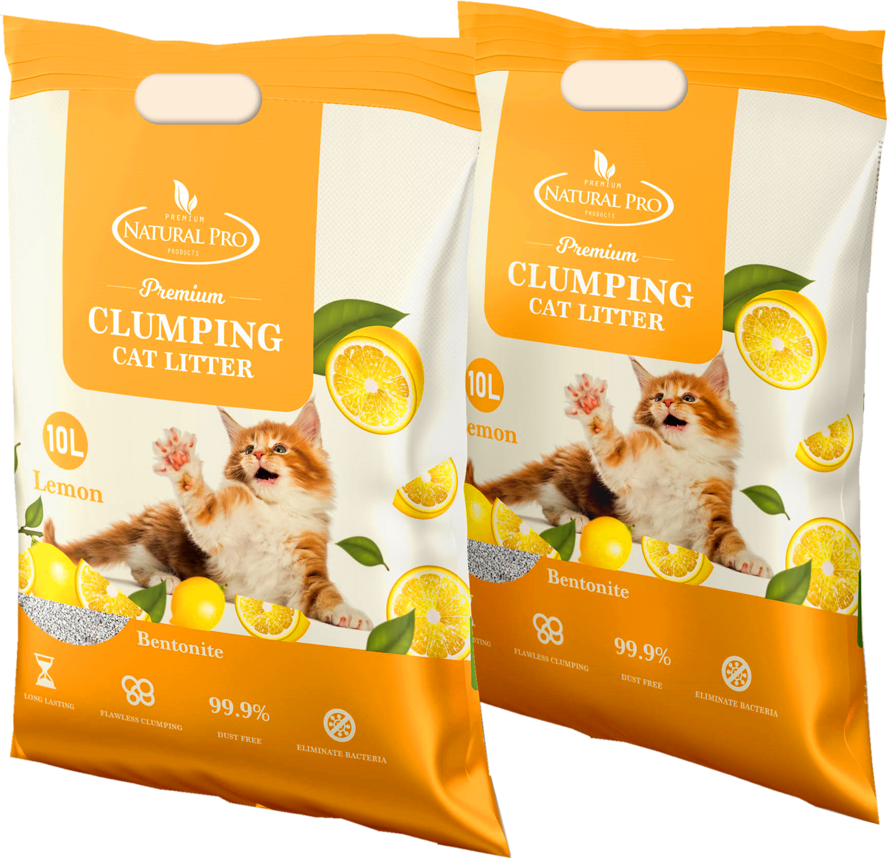 NATURAL PRO CAT LITTER SAND 10L - LEMON - AS Teng Teng Trading Sdn. Bhd.
